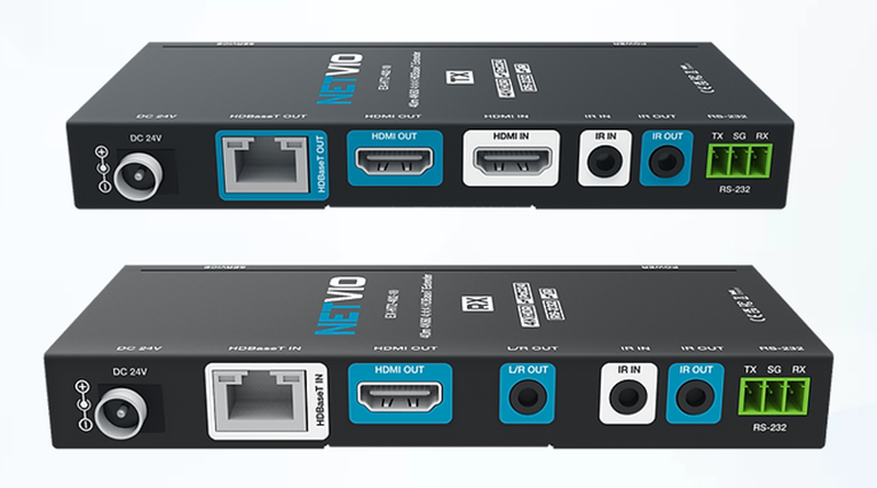 Netvio 40m 4K (70m 1080p) HDR DHBaseT Extender, 18GBb, HDCP2.2 – AV CENTER