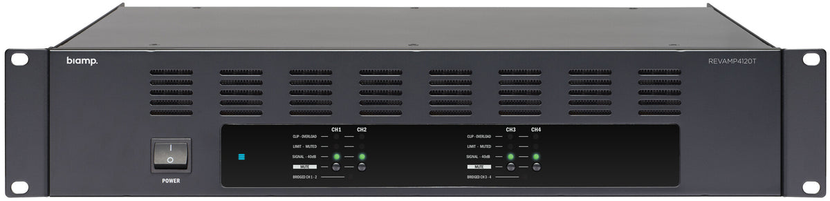 Biamp Commercial Audio REVAMP4120T 4.0 channels Performance/stage Blac ...