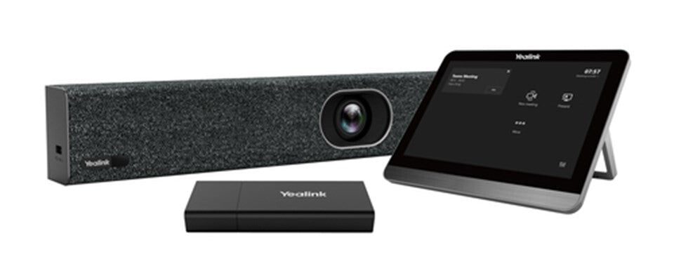 Yealink A20-020+VCM35+VCH51 - Android baseret MTR, inkl. Videobar, 8 T ...